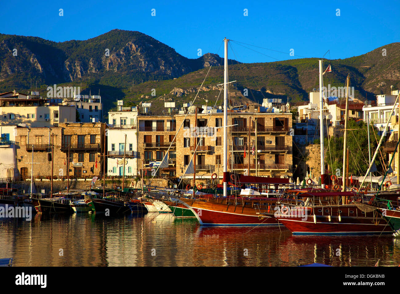 Kyrenia Harbour, Kyrenia, North Cyprus Stock Photo - Alamy