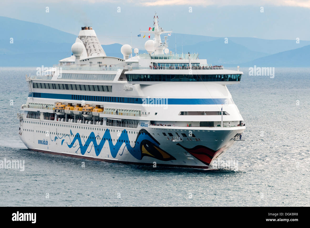 Aida aura cruise liner hi-res stock photography and images - Alamy
