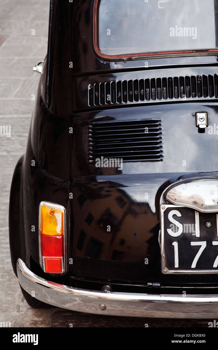 Classic car fiat 500 rear hi-res stock photography and images - Alamy