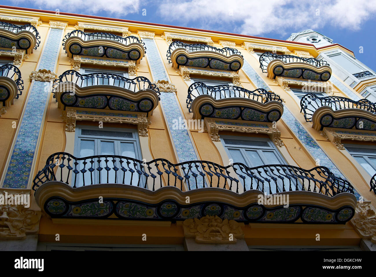 Famous historic building in Valencia, Spain Stock Photo - Alamy