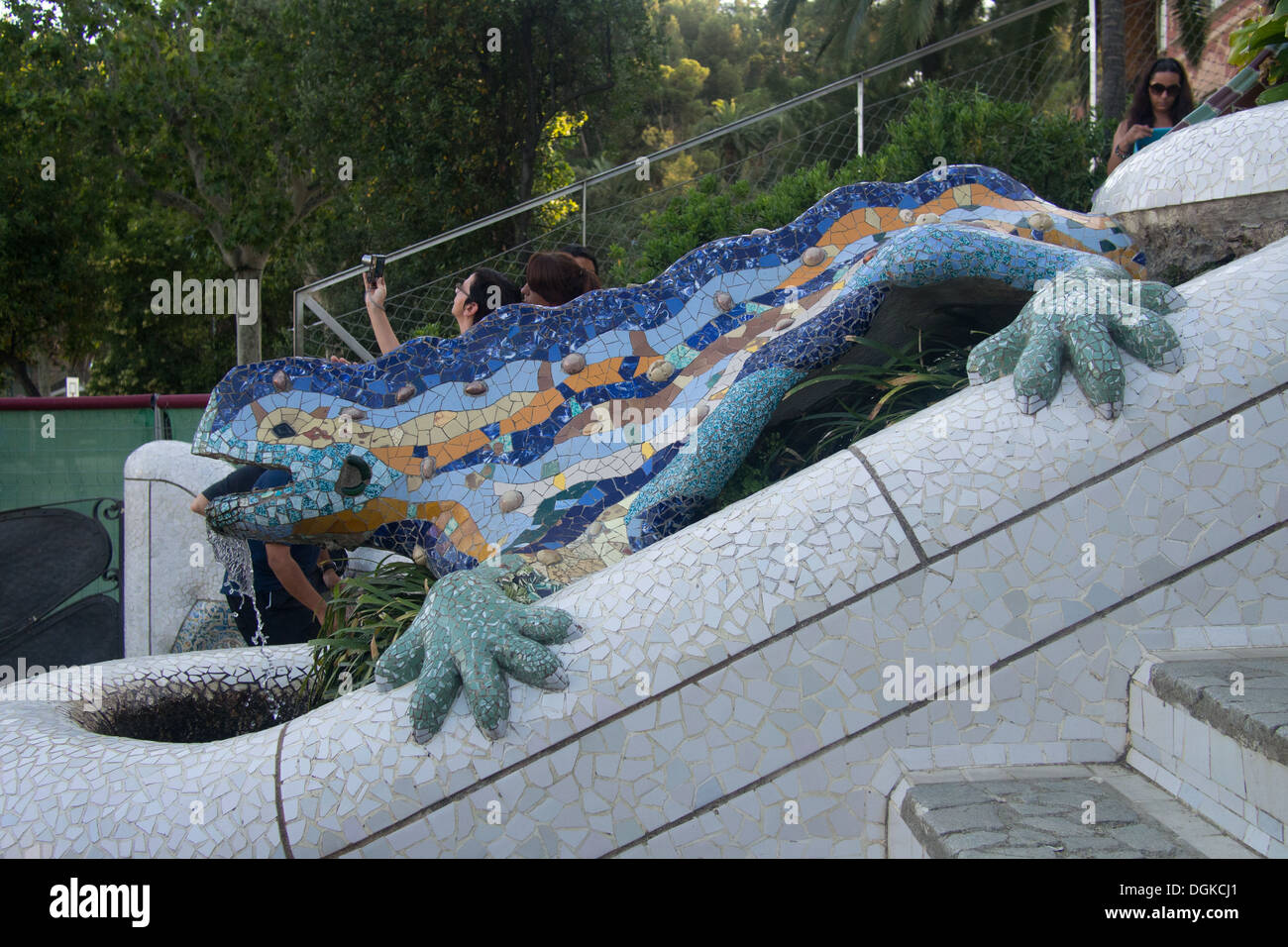 Antoni gaudi salamander hi-res stock photography and images - Alamy