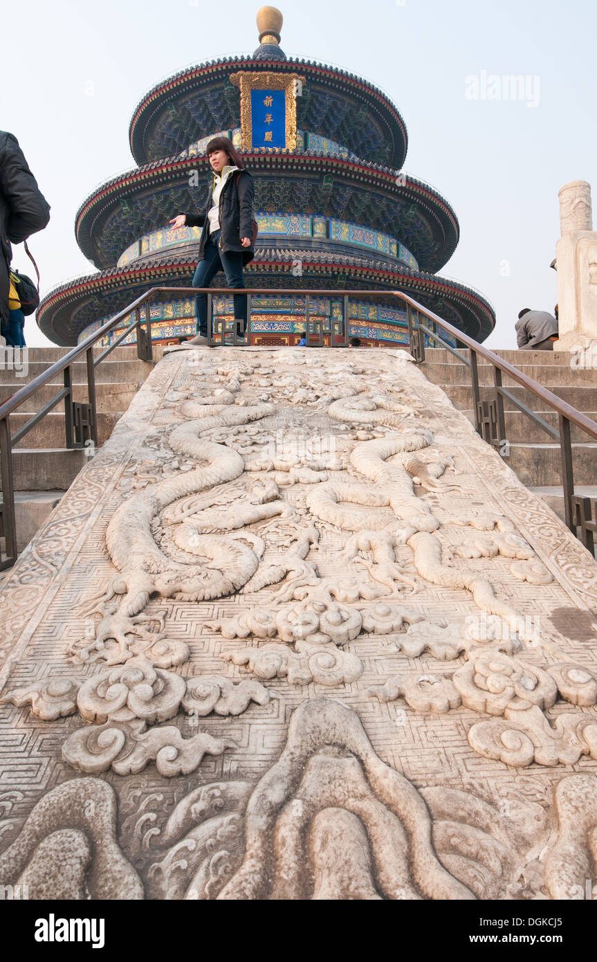 Hall of Prayer for Good Harvests in taoist Temple of Heaven, Beijing ...