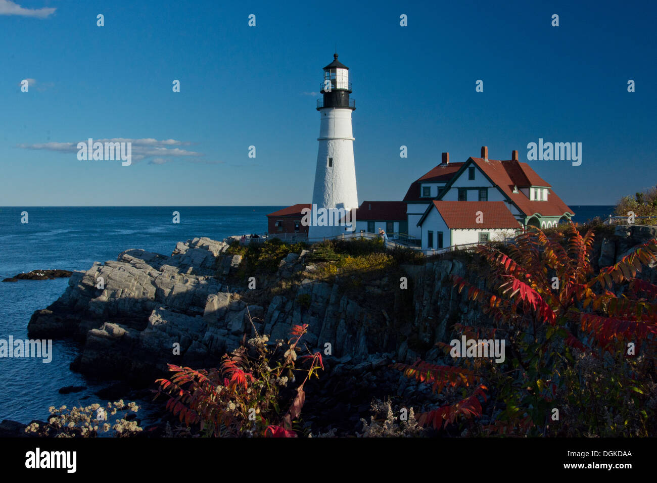Portland Head Lighthouse Stock Photo - Alamy
