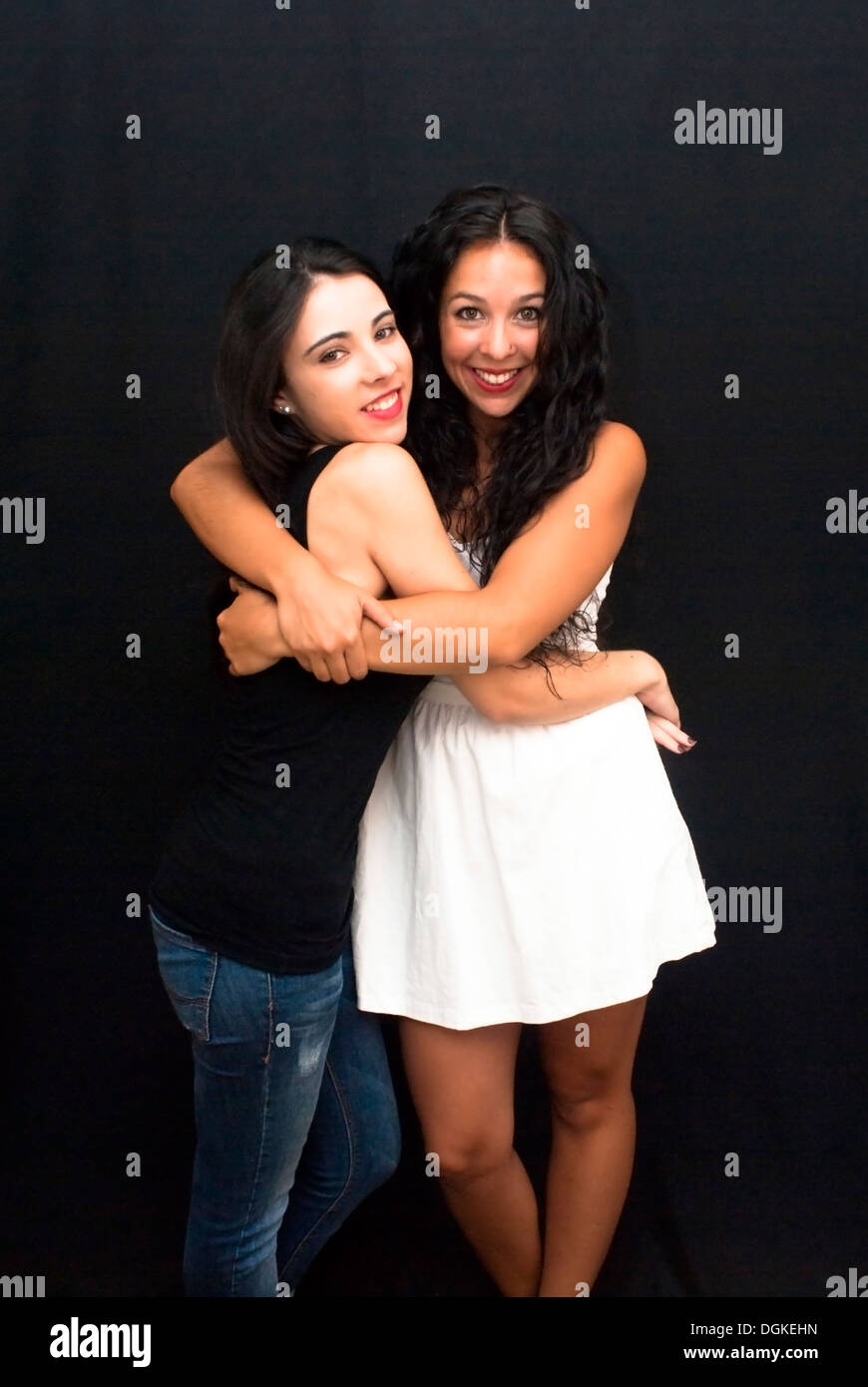 Two beautiful friends Stock Photo - Alamy