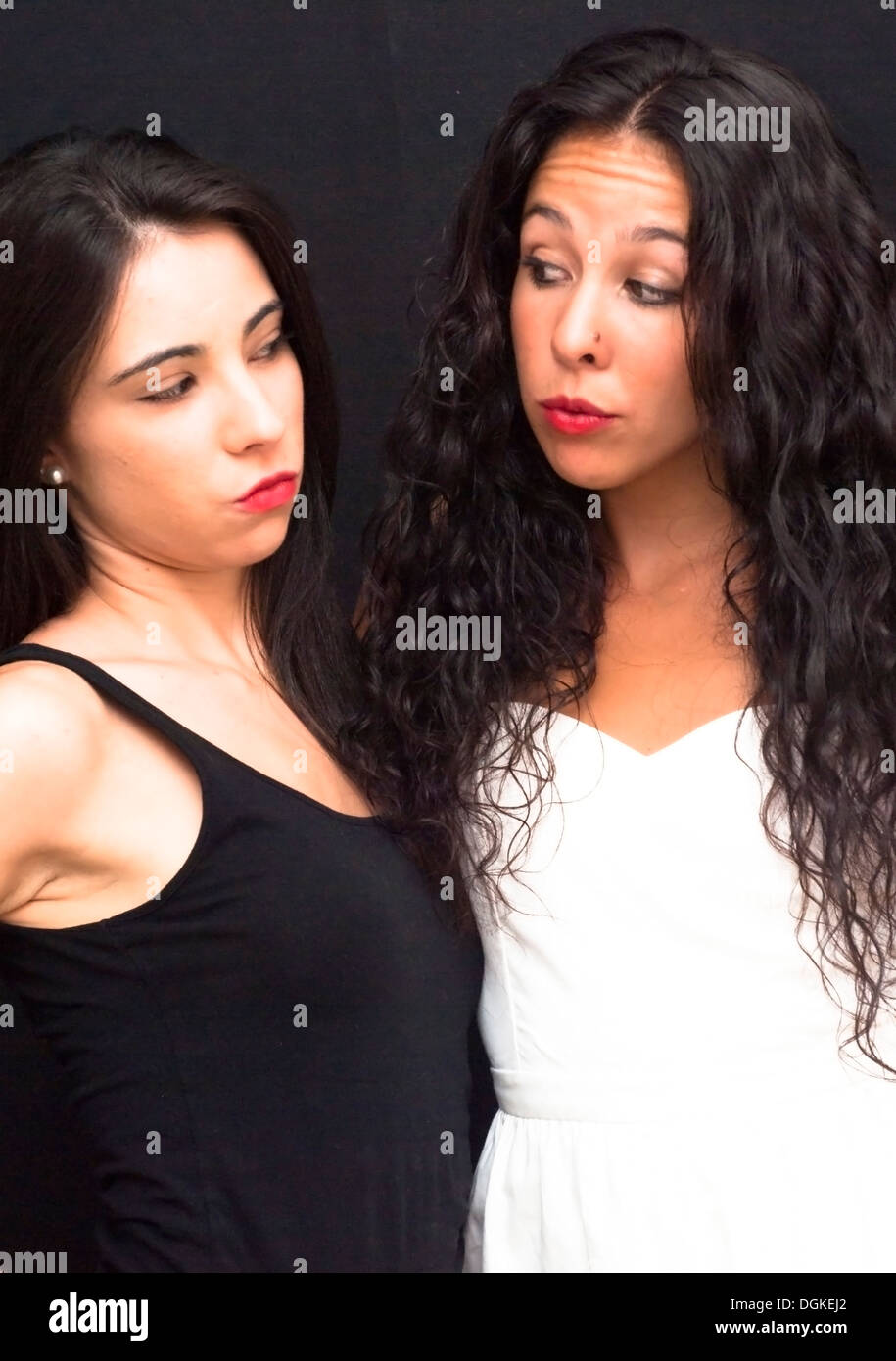 Two beautiful friends Stock Photo - Alamy