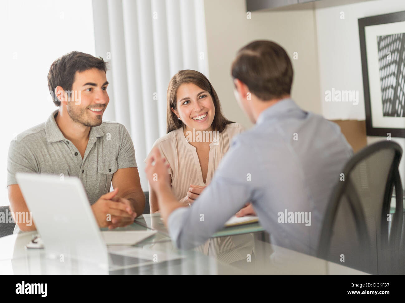 Bank customer desk hi-res stock photography and images - Alamy