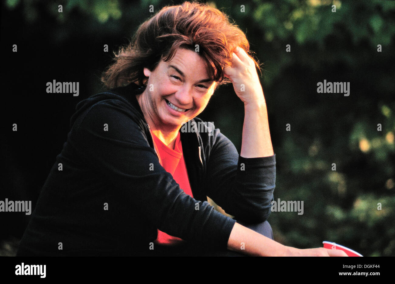 Middle Aged Woman Laughing Stock Photos & Middle Aged Woman Laughing Stock Images - Alamy