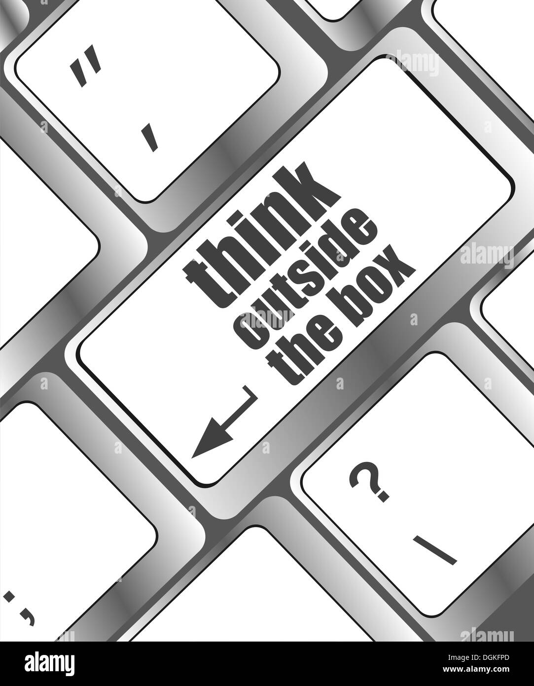 Virtual keyboard device Black and White Stock Photos & Images - Alamy
