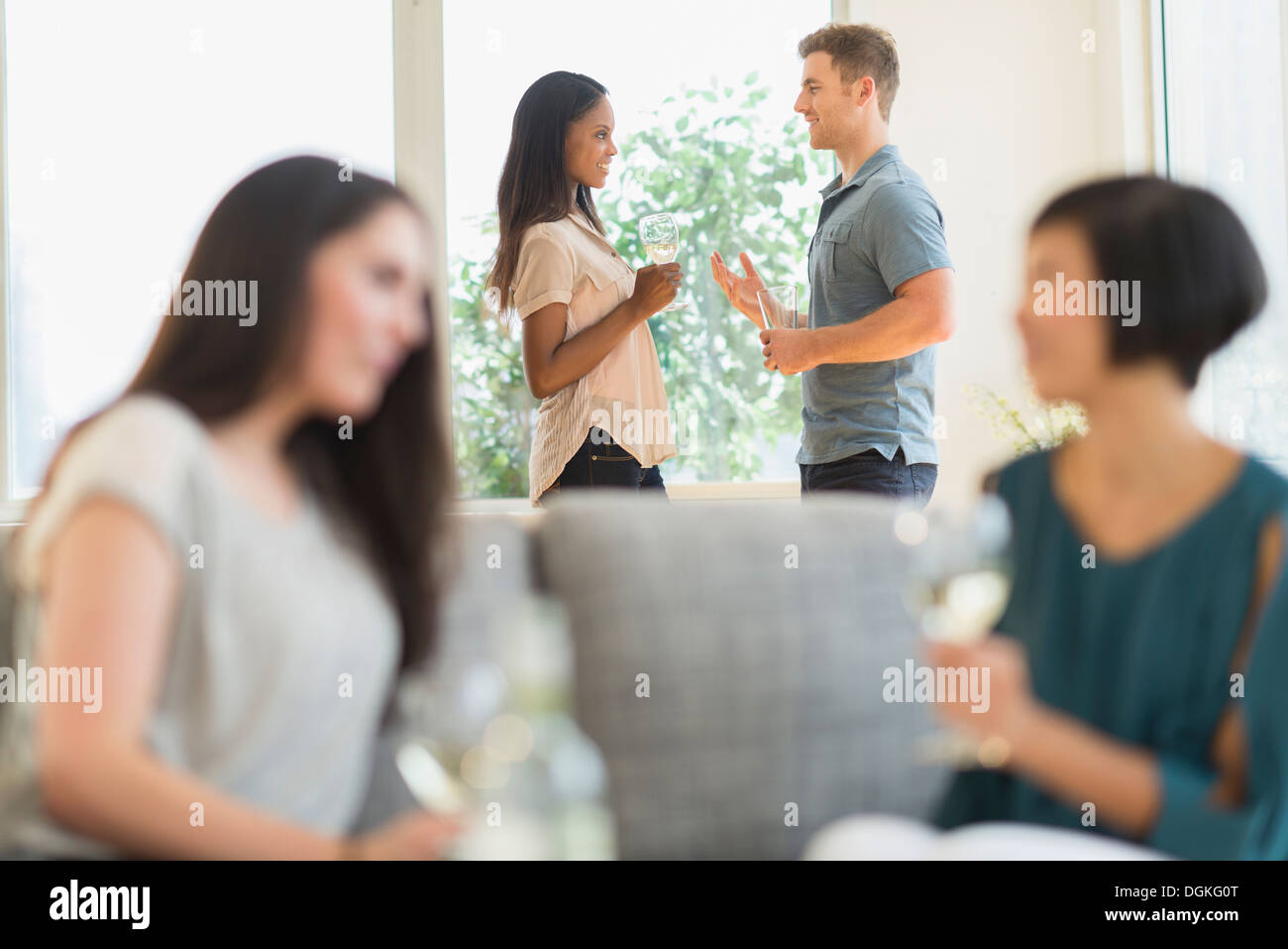 People at party Stock Photo - Alamy