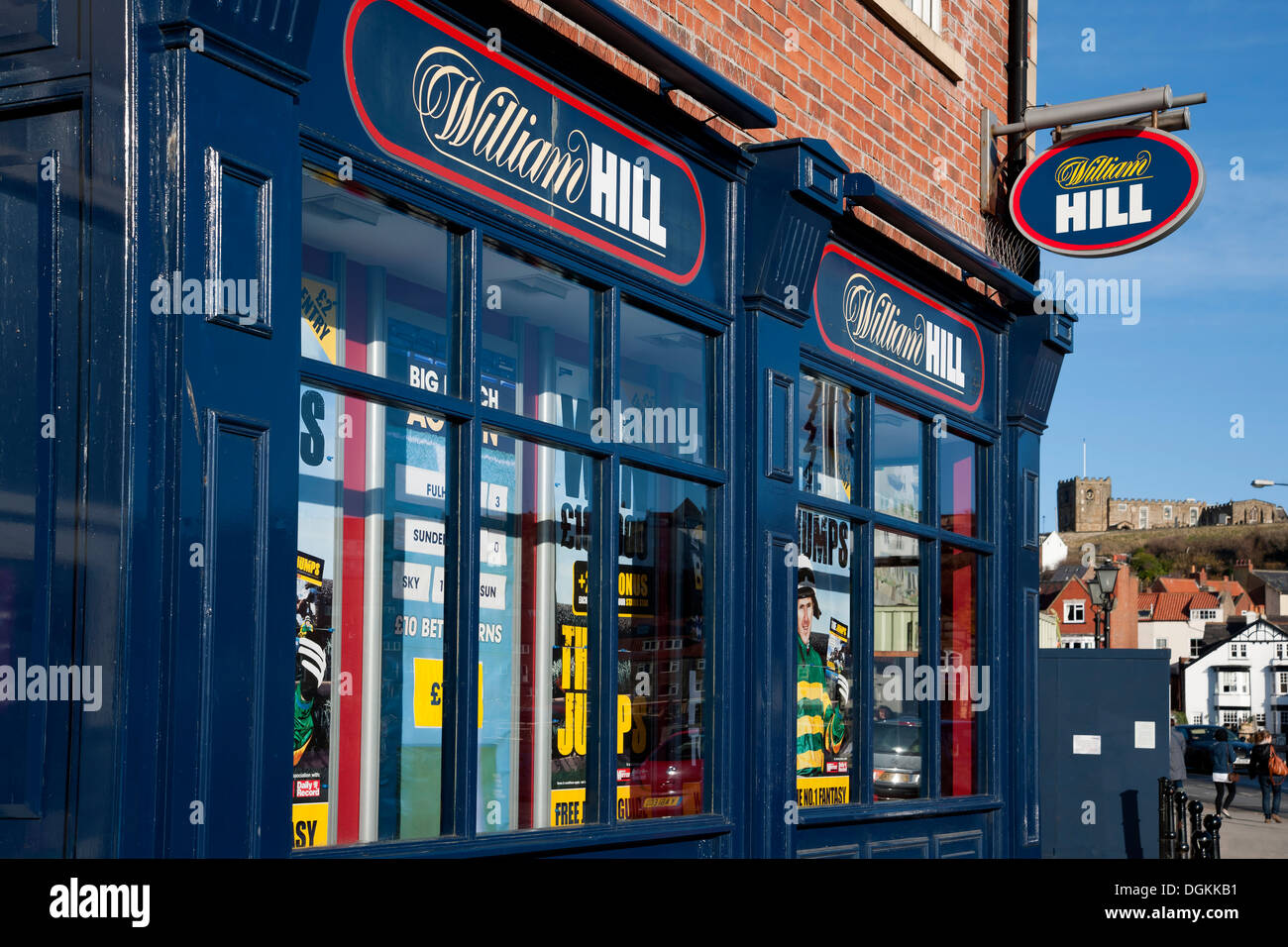 William hill signage hi-res stock photography and images - Alamy