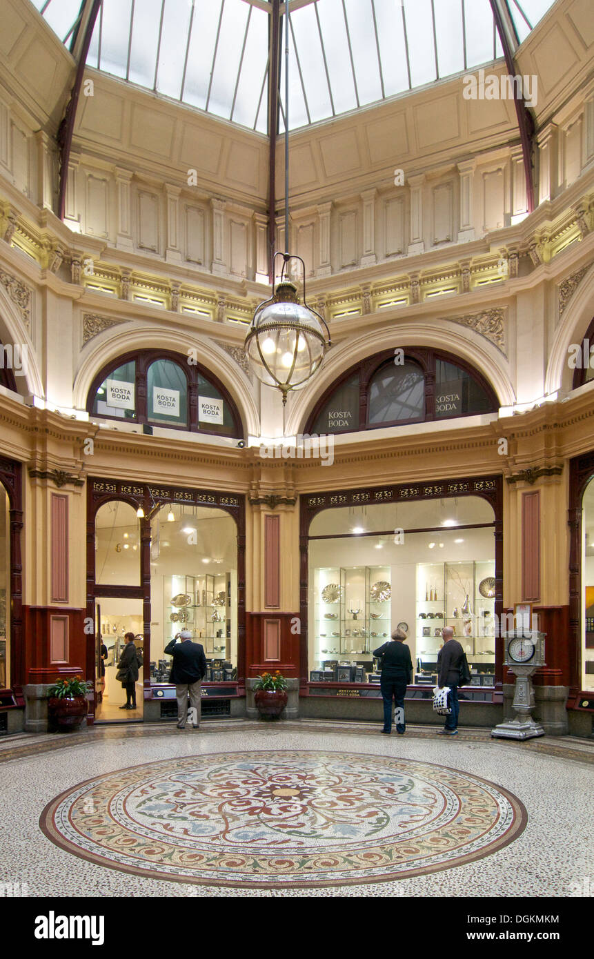 The Block Arcade, Melbourne, Victoria, Australia Stock Photo - Alamy