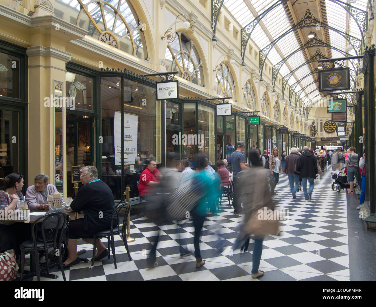 Royal Arcade Melbourne Stock Photo - Alamy