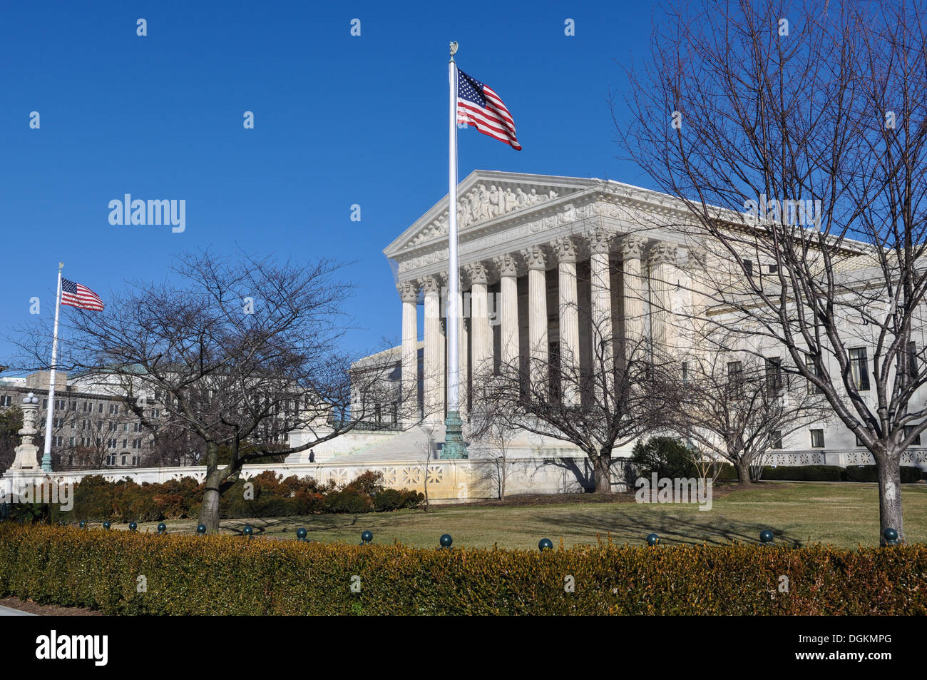 Supreme Court Building in Washington DC Stock Photo - Alamy