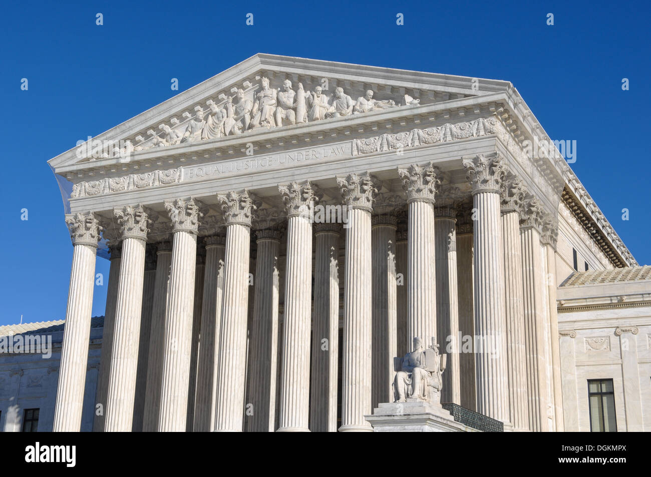Supreme Court Building in Washington DC Stock Photo - Alamy