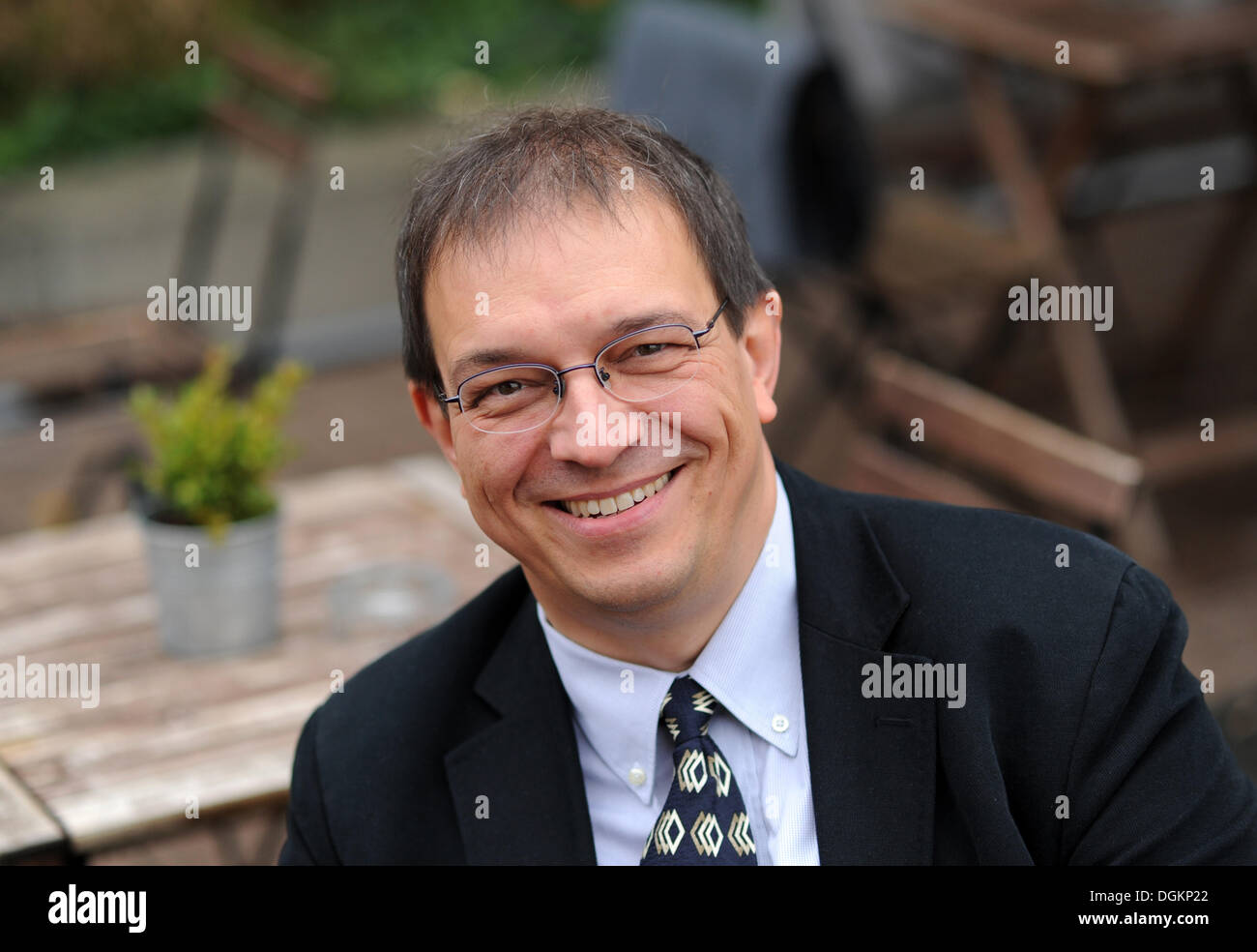Andreas Eschbach , at the 65. Frankfurt Book Fair in Frankfurt Main ...