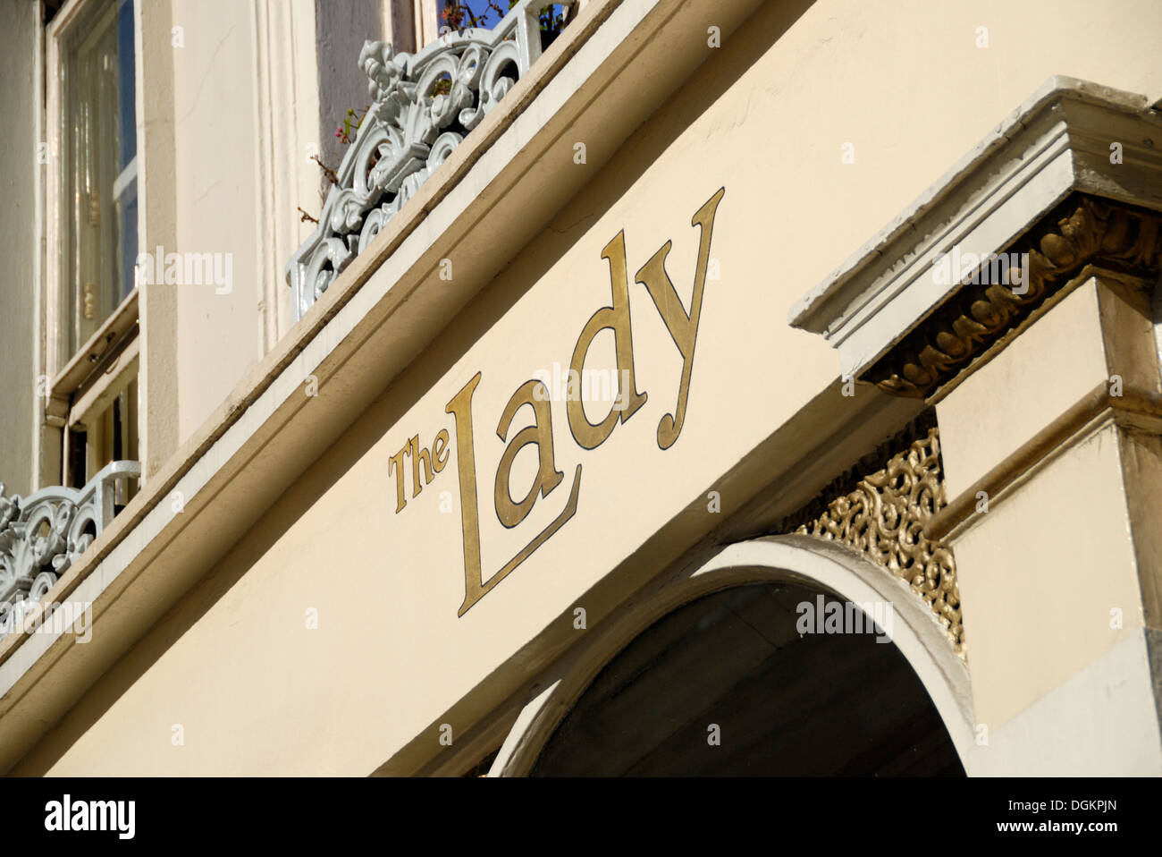 The Lady Magazine headquarters in Bedford Street Stock Photo - Alamy