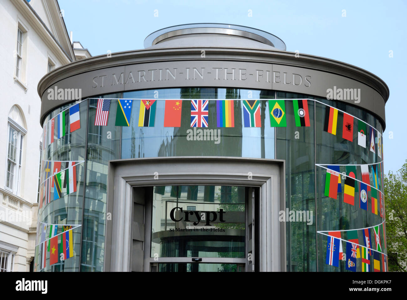 Entrance to the Crypt at St Martin-in-the Fields church Stock Photo - Alamy