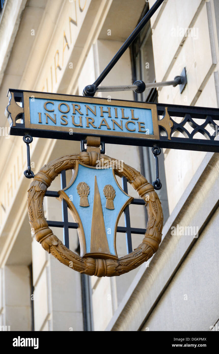 Old insurance sign hi-res stock photography and images - Alamy