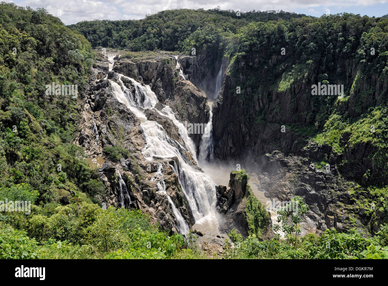 Barron Falls, Barron Gorge National Park, Kuranda, Queensland Stock ...