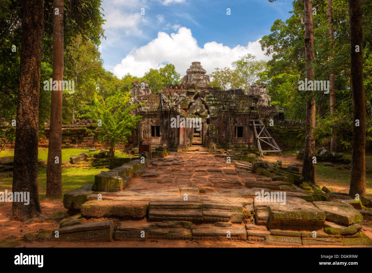 Ruins of Ta Som temple Stock Photo - Alamy