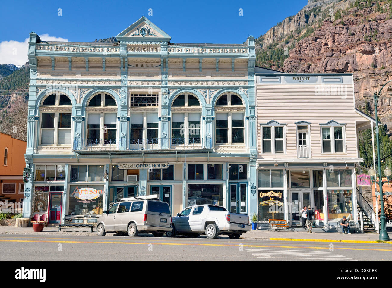 Wright Opera House, historic opera house, gold and silver mining town ...