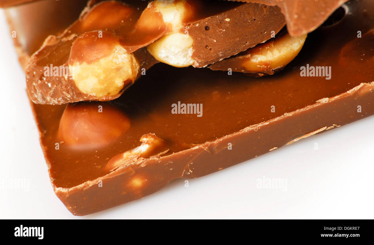 Nut in chocolate hi-res stock photography and images - Alamy