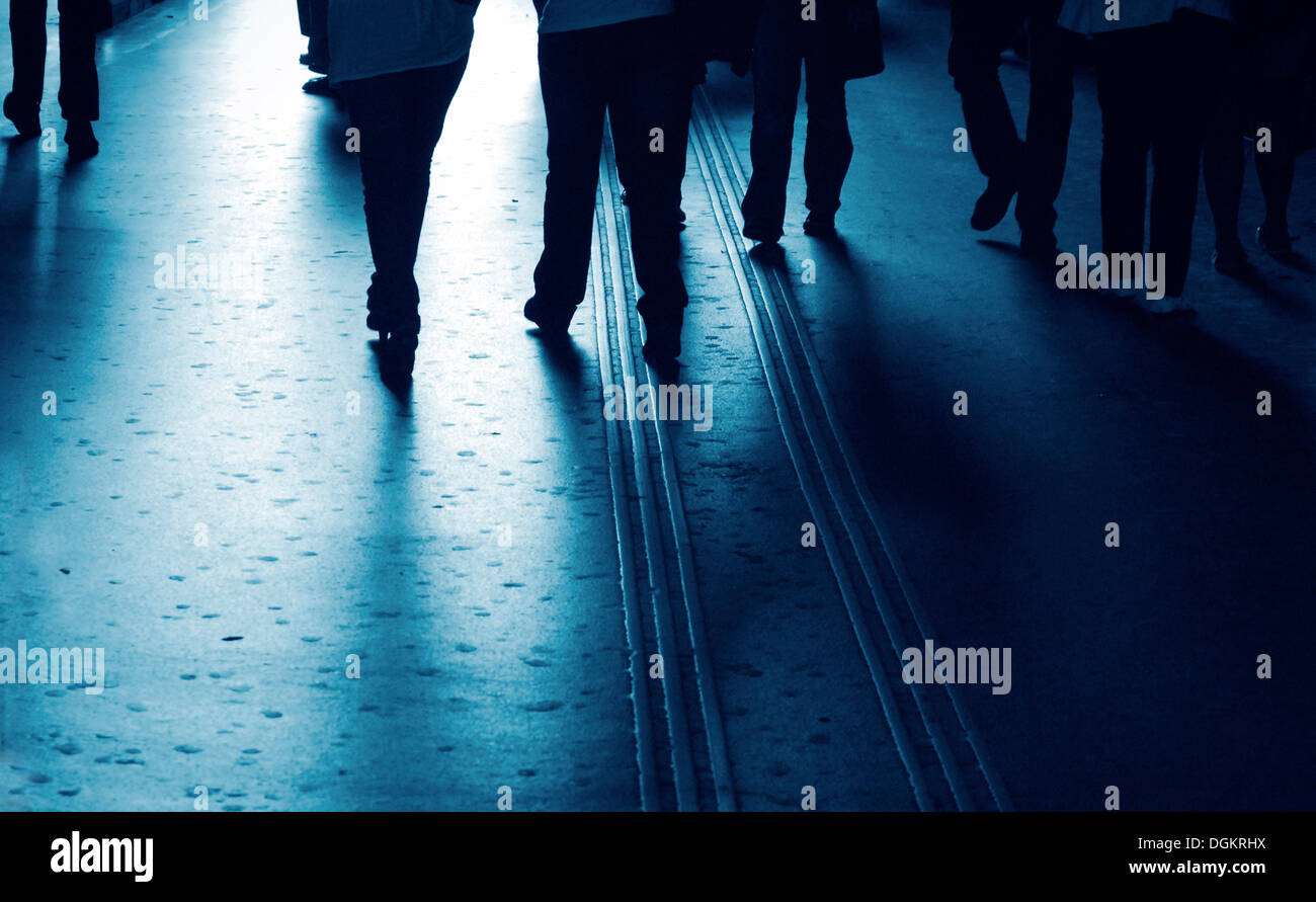 Shadows cast by people hi-res stock photography and images - Alamy