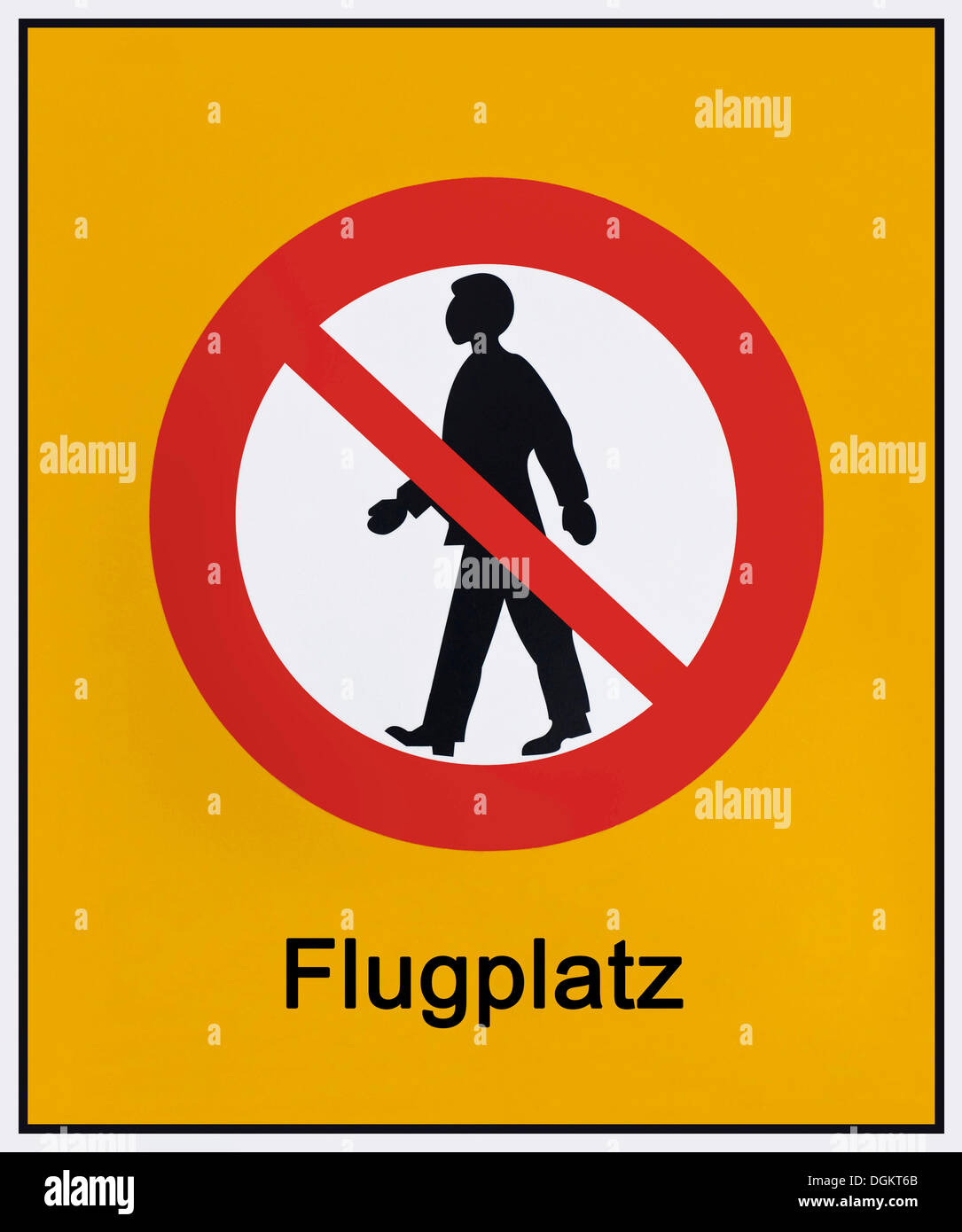 Pedestrian access pictogram hi-res stock photography and images - Alamy