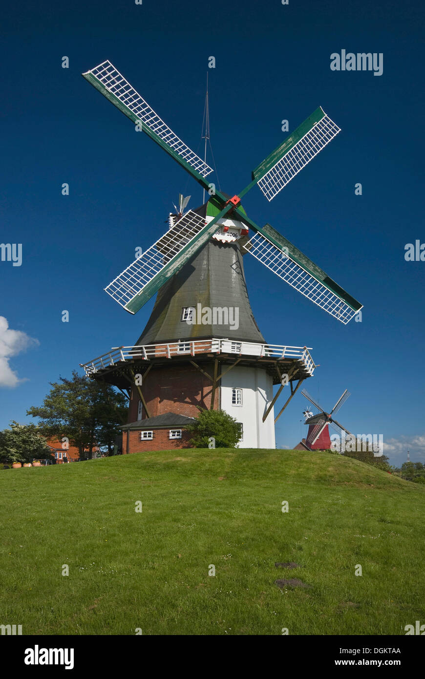 Twin windmills of Greetsiel, Dutch gallery windmill, western windmill ...