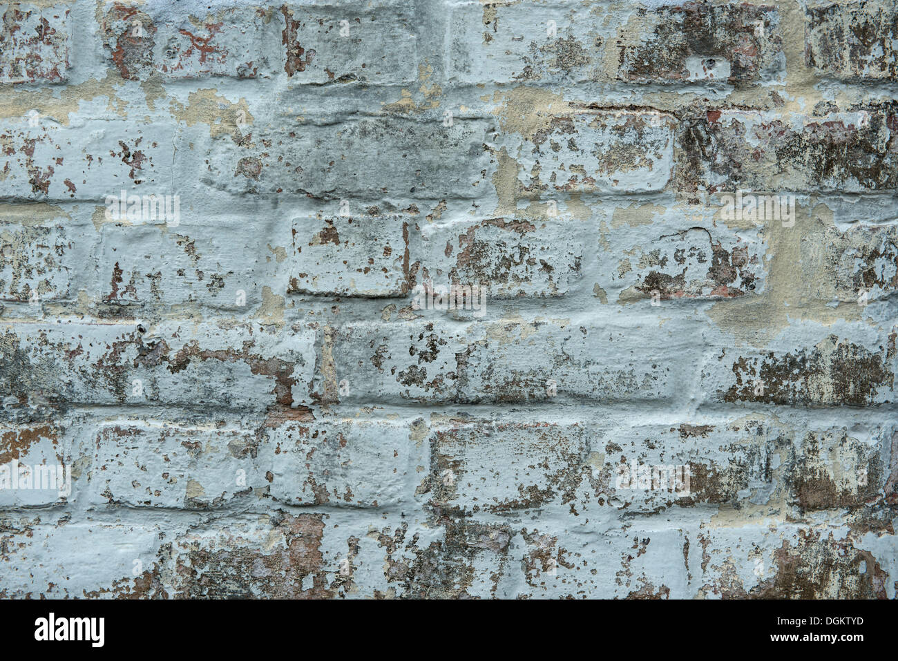 Limed brick wall, PublicGround Stock Photo - Alamy