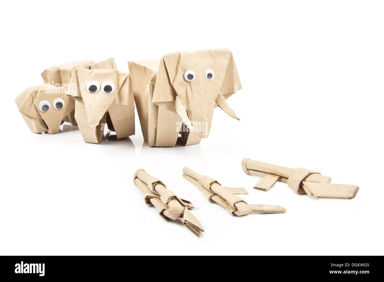 origami recycle paper Stock Photo - Alamy