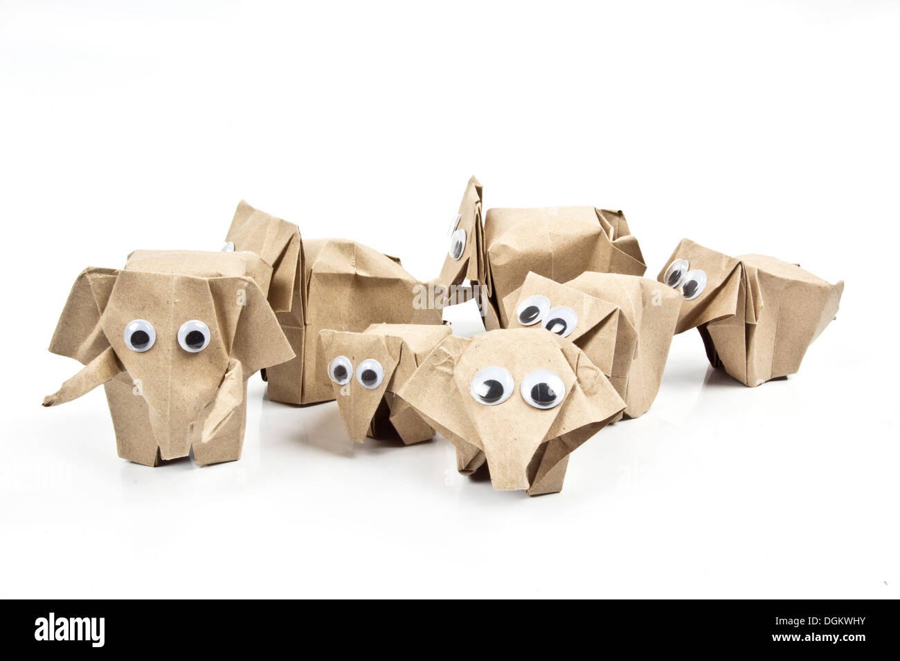 origami recycle paper Stock Photo - Alamy