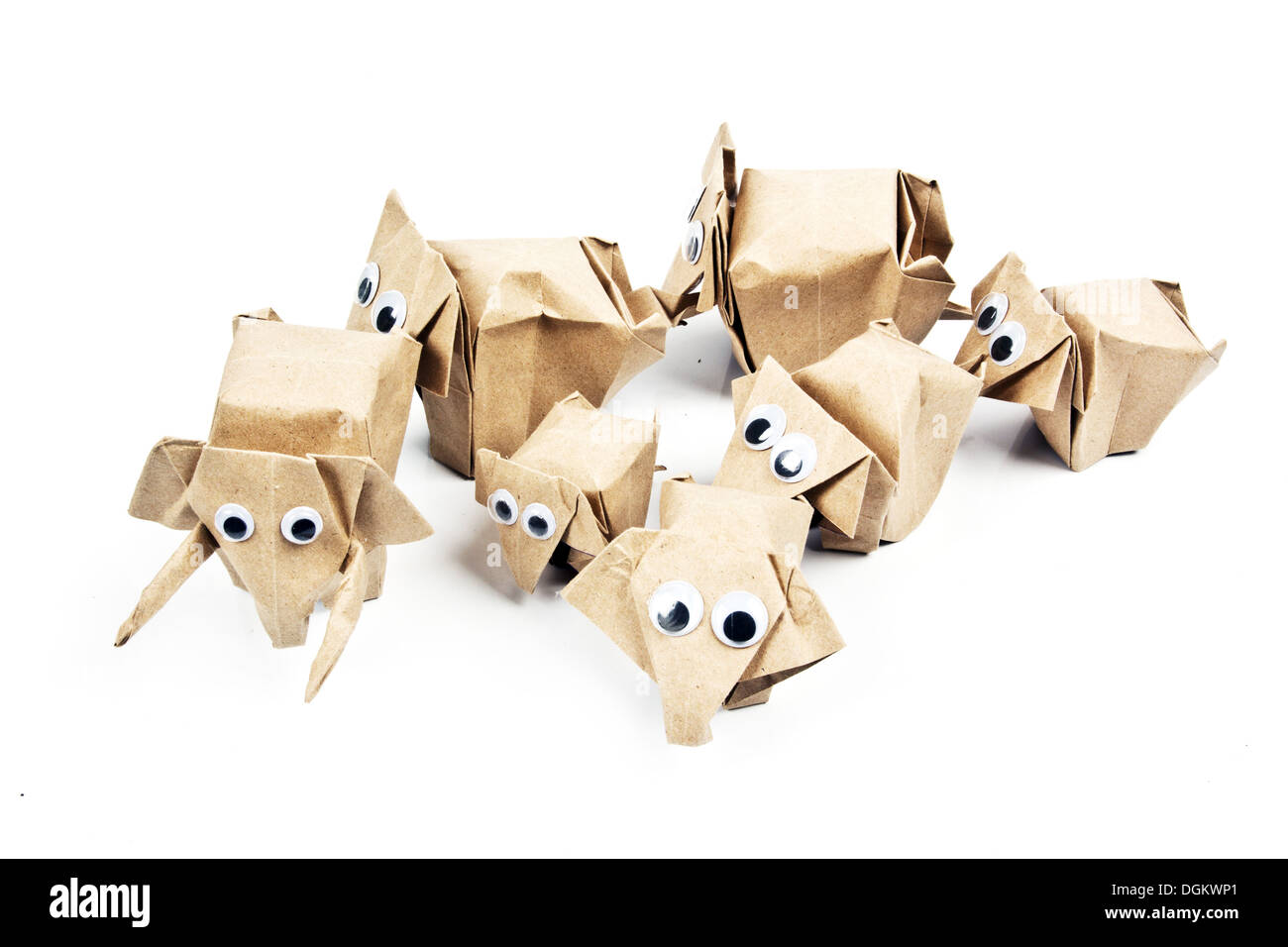 origami recycle paper Stock Photo - Alamy