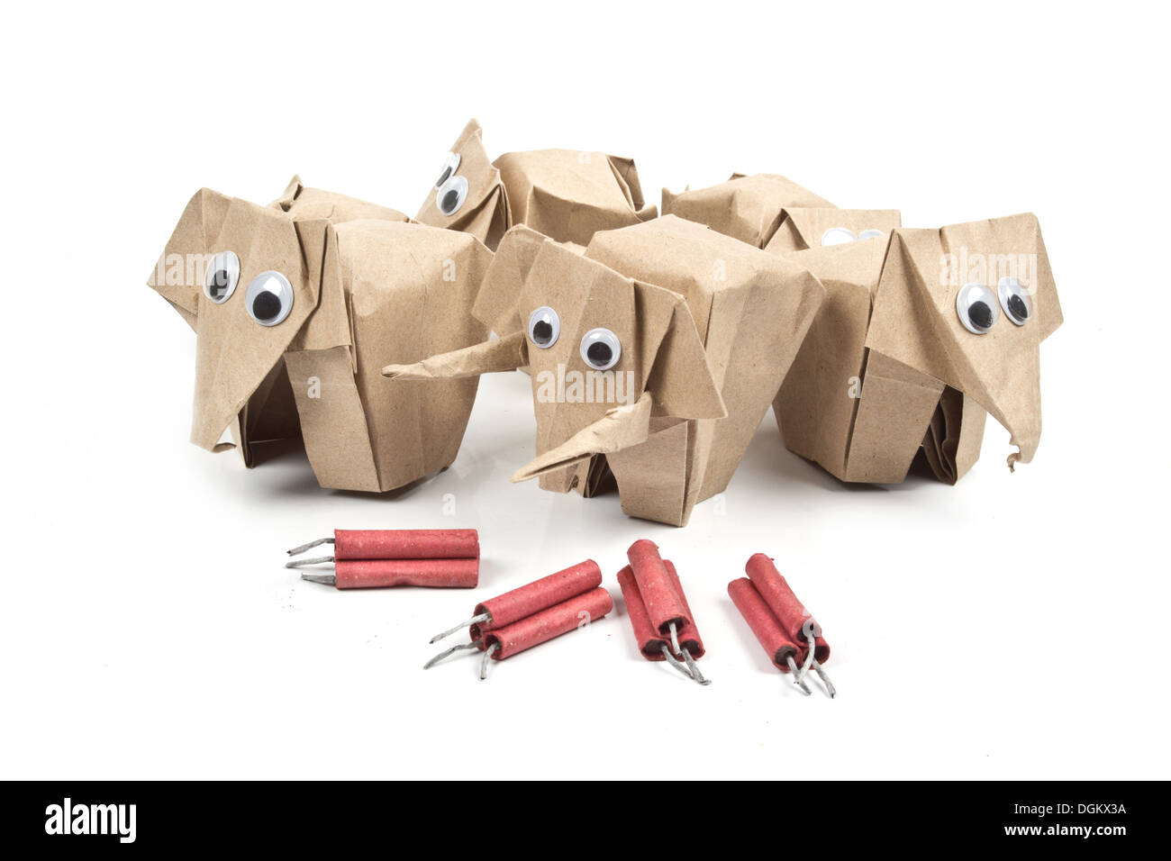 origami recycle paper Stock Photo - Alamy