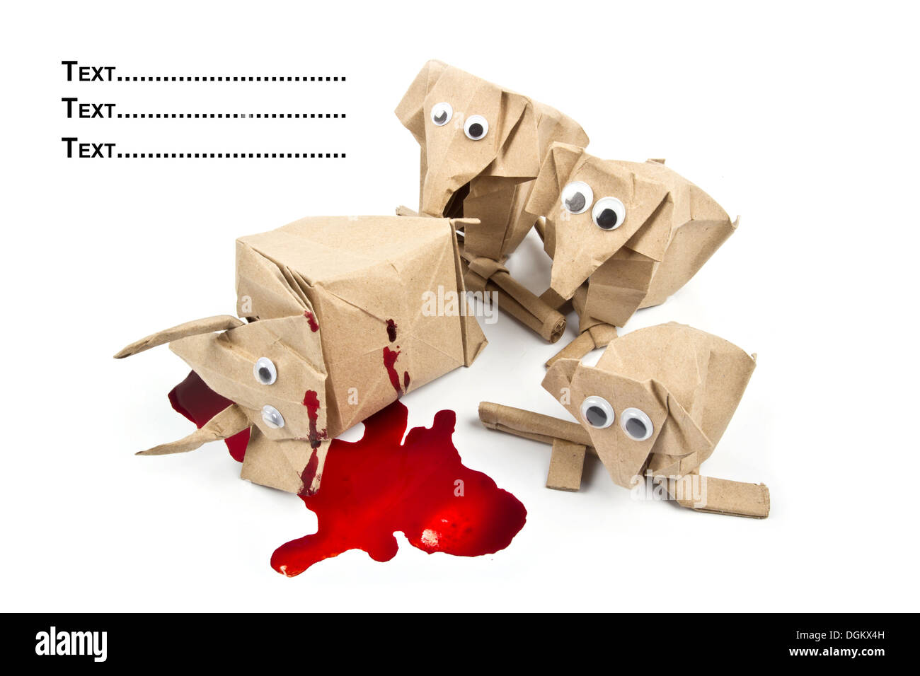 origami recycle paper Stock Photo - Alamy