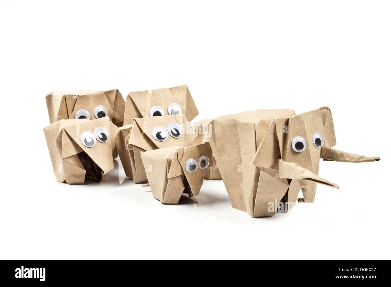 origami recycle paper Stock Photo - Alamy