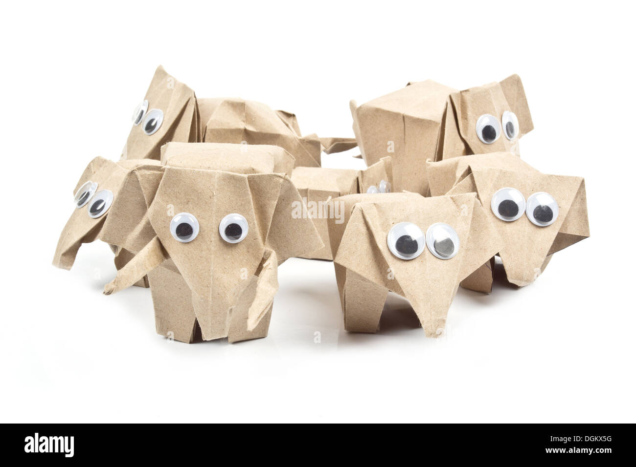 origami recycle paper Stock Photo - Alamy