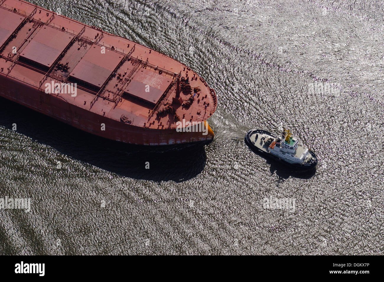 Tug boat top view hi-res stock photography and images - Alamy