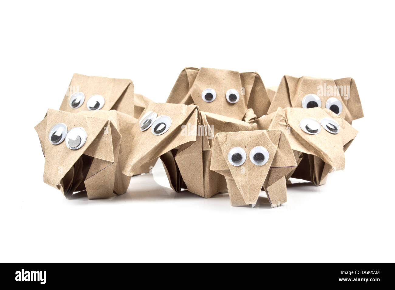 origami recycle paper Stock Photo - Alamy
