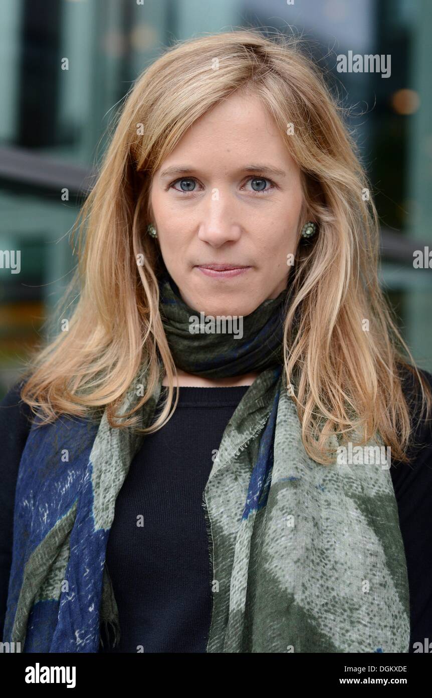 Hannah Dübgen , at the 65. Frankfurt Book Fair in Frankfurt Main ...