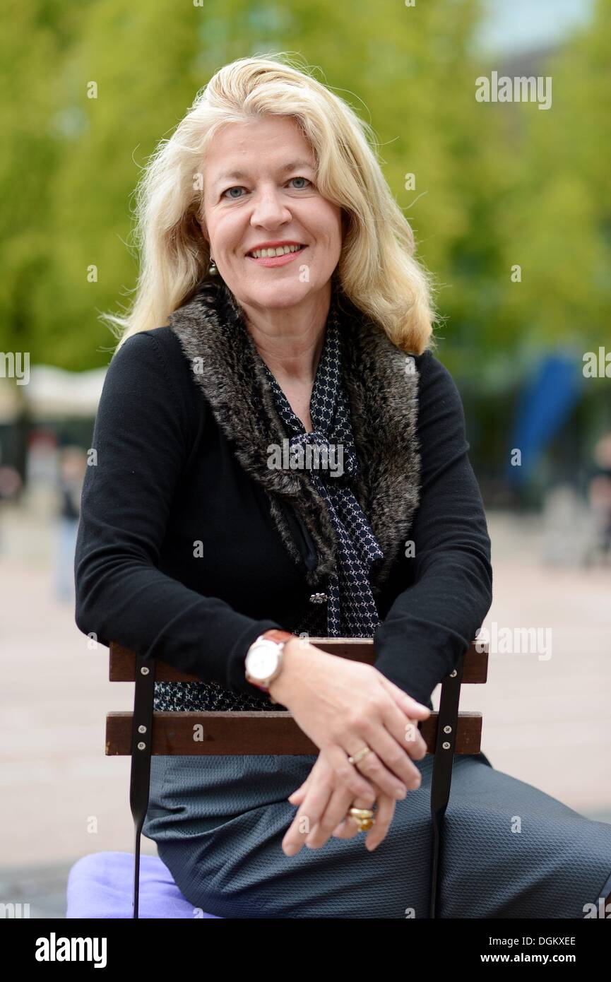 Andrea Stoll , at the 65. Frankfurt Book Fair in Frankfurt Main ...