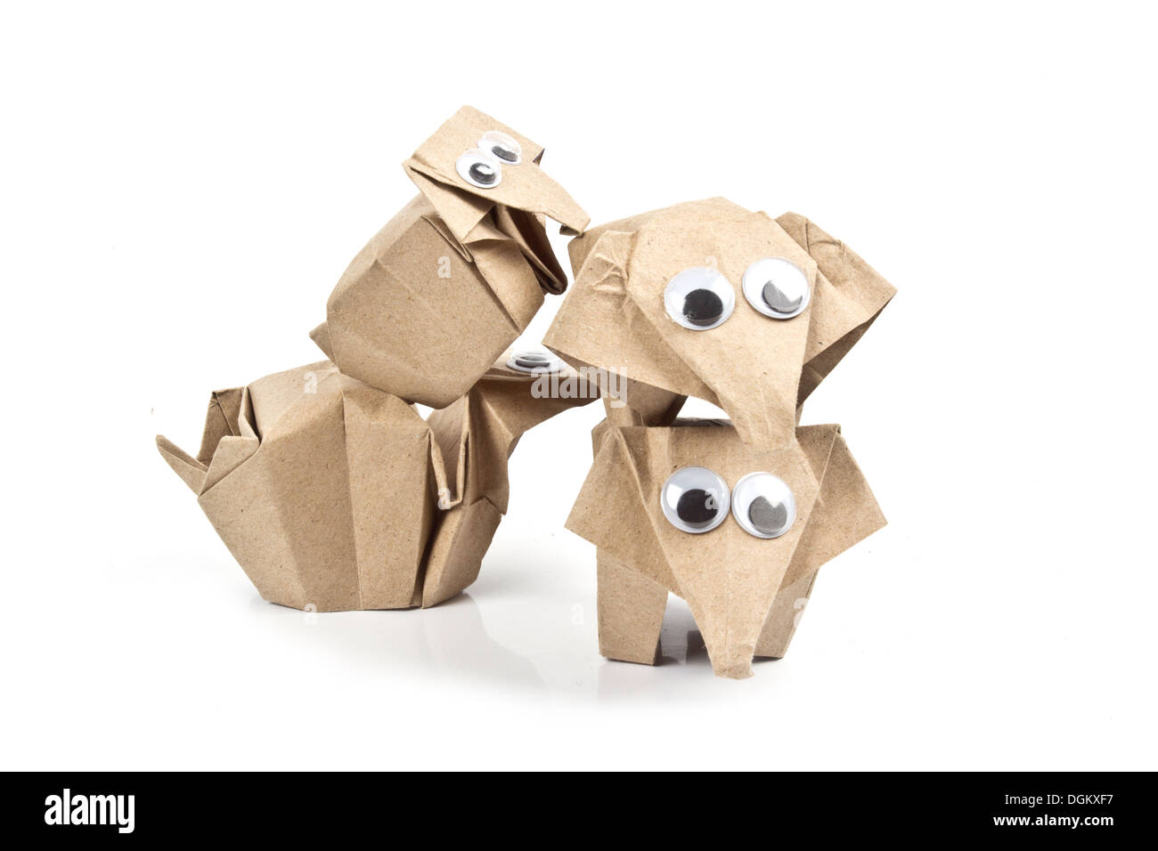 origami recycle paper Stock Photo - Alamy