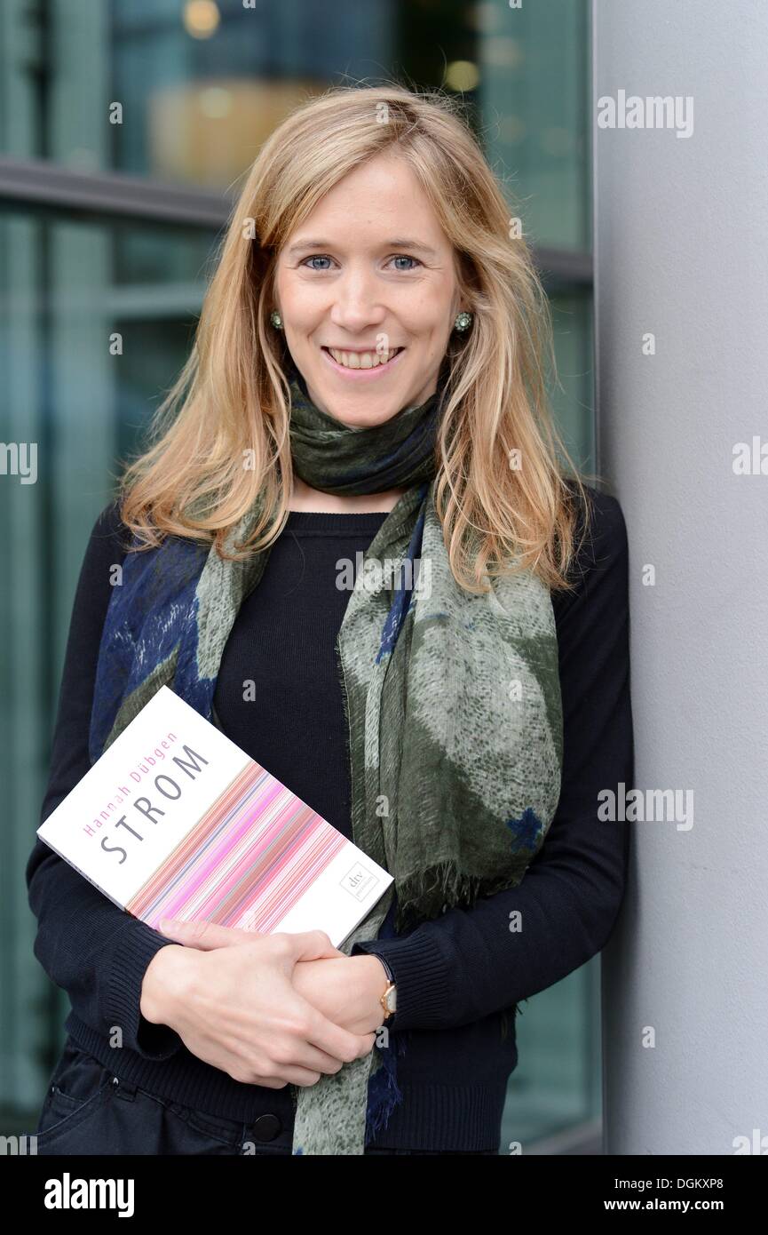 Hannah Dübgen , at the 65. Frankfurt Book Fair in Frankfurt Main ...