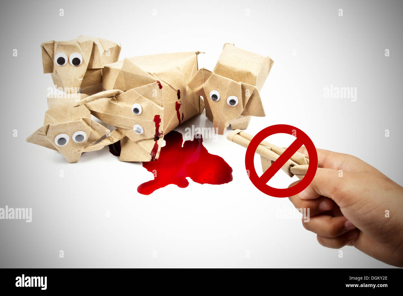 origami recycle paper Stock Photo - Alamy