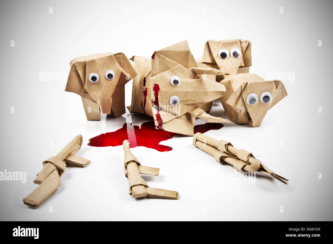 origami recycle paper Stock Photo - Alamy