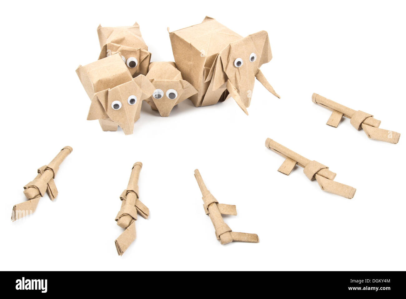 origami recycle paper Stock Photo - Alamy
