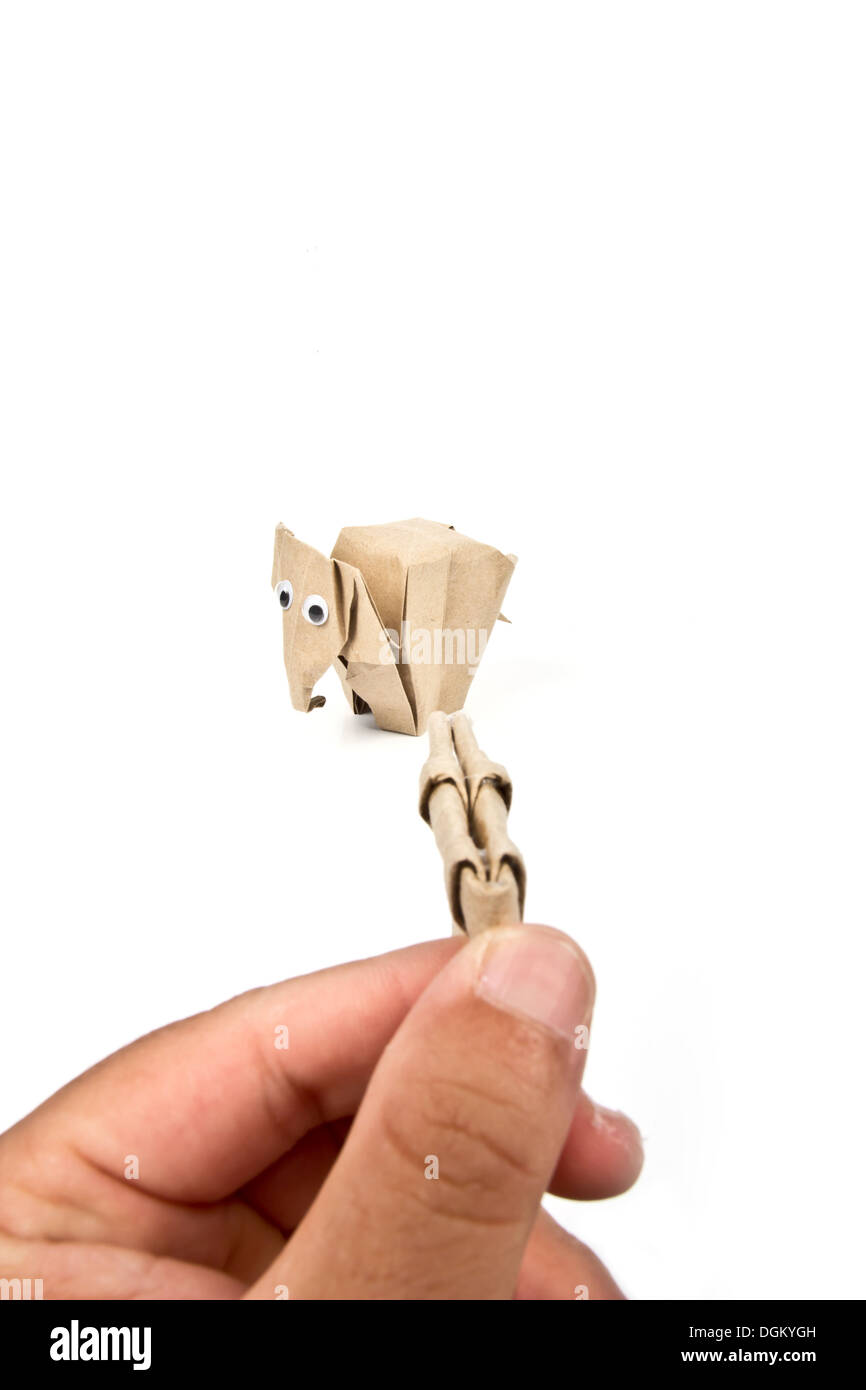 origami recycle paper Stock Photo - Alamy