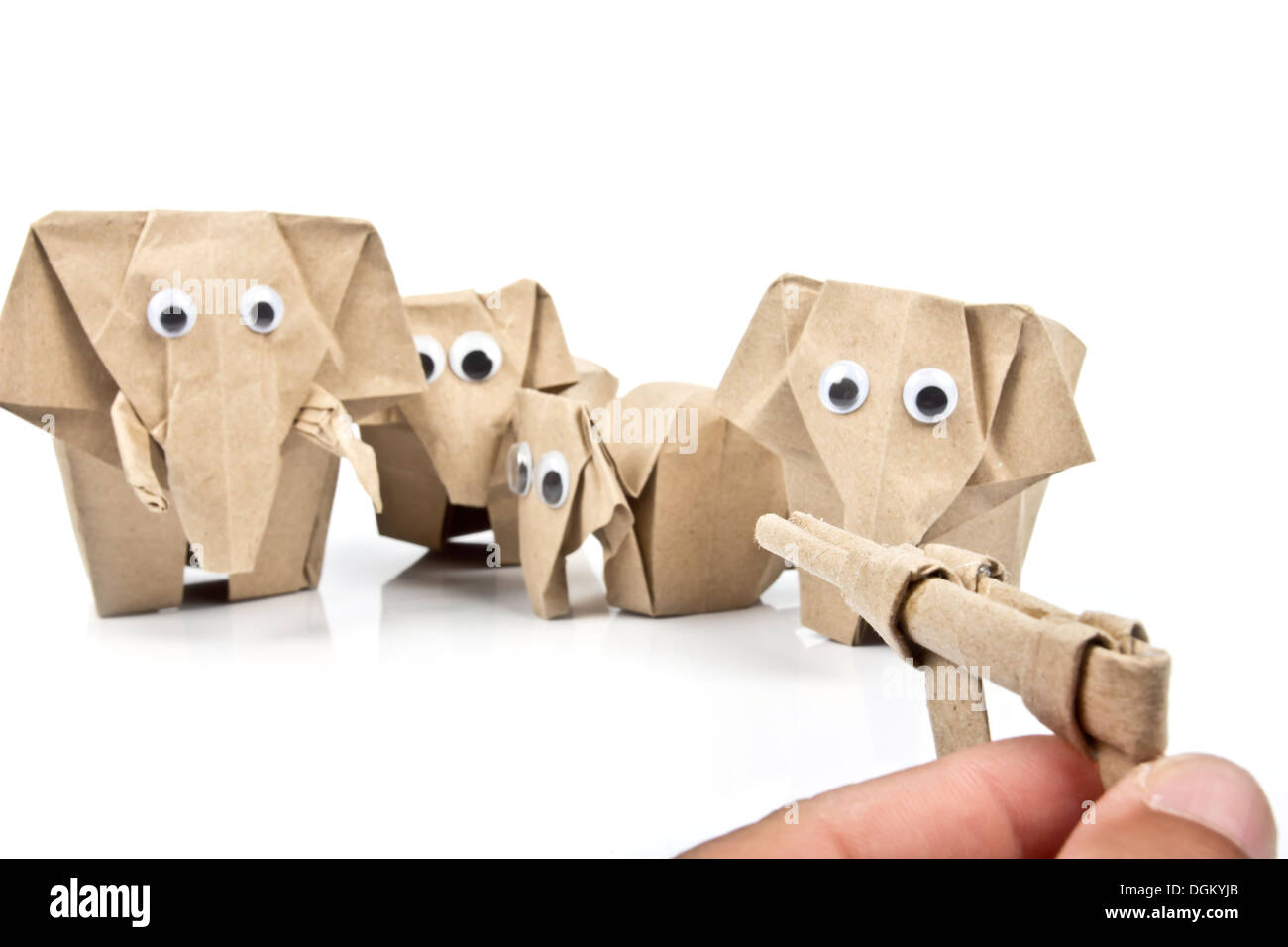 origami recycle paper Stock Photo - Alamy