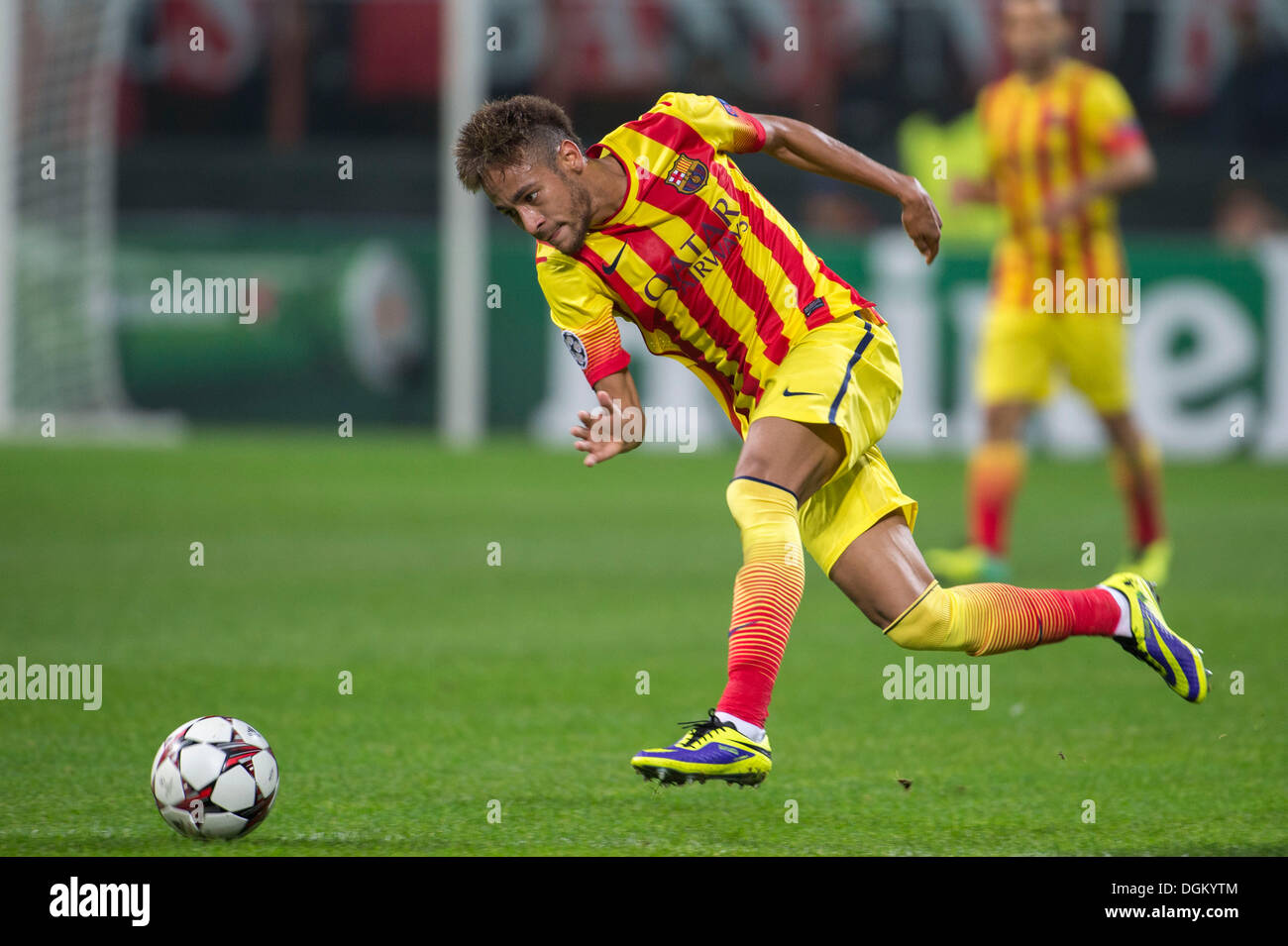 Milan, Italy. 22nd Oct, 2013. Neymar (Barcelona) Football / Soccer ...
