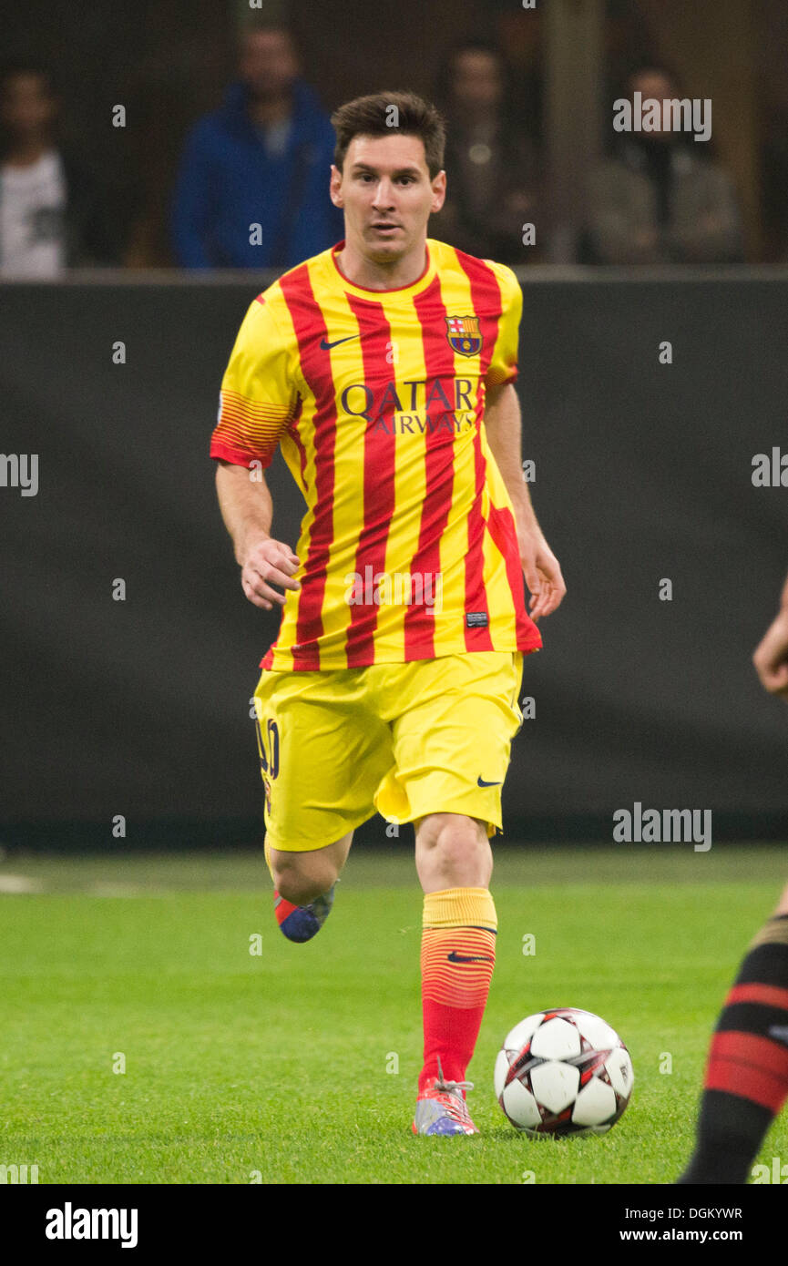 Milan, Italy. 22nd Oct, 2013. Lionel Messi (Barcelona) Football ...